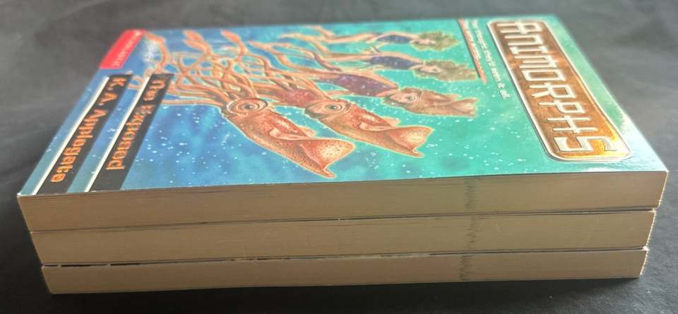 ANIMORPHS Book Lot The Exposed, The Attack, The Android, NEW ORIG OWN ...