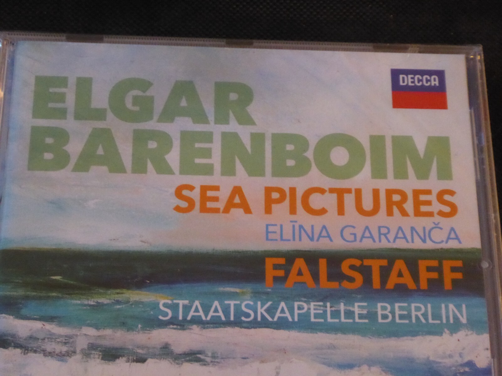 Elgar: Sea Pictures; Falstaff by Daniel Barenboim / Elīna Garanča ...