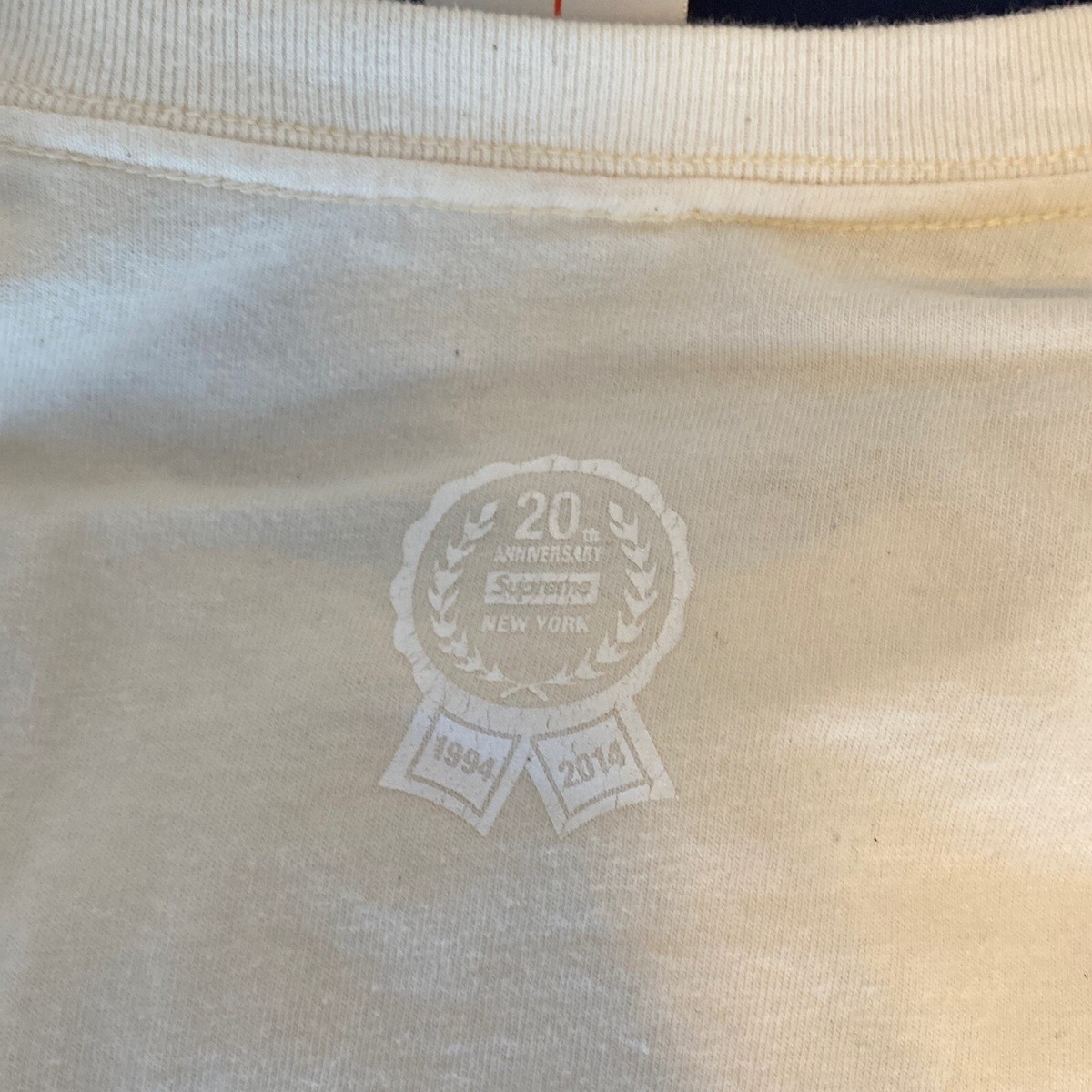 Supreme Box Logo Tee 20th Anniversary