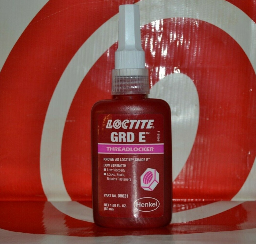 NEW Loctite Grade E 50mL Low Strength Thread Locker 08031 1.69oz | eBay