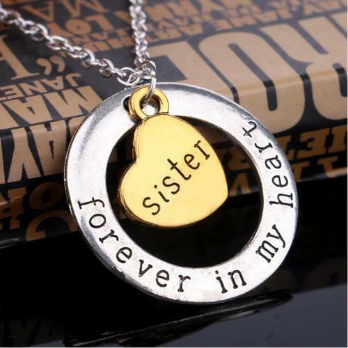 Sister Memorial Necklace Sister In Memory Jewelry Sympathy Gift Sister ...
