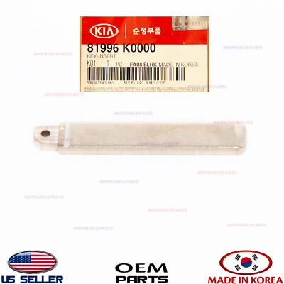 Genuine Master Key Blank Uncut ⭐OEM⭐ Kia Niro EG 23-25 Seltos 2020-24 ...