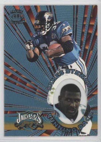 1996 Pacific Invincible Platinum Blue James Stewart #I-70 | eBay