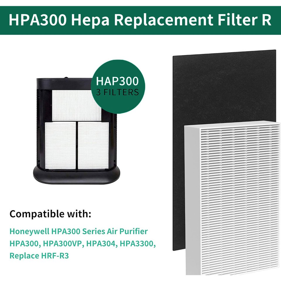 Replacement HEPA Filters R for Honeywell HPA100 HPA200 HPA300 Air ...
