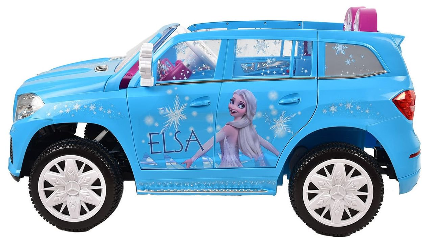 KIDS RIDE-ON VEHICLE 12 Volt Frozen Mercedes Battery Powered Girls Toy ...