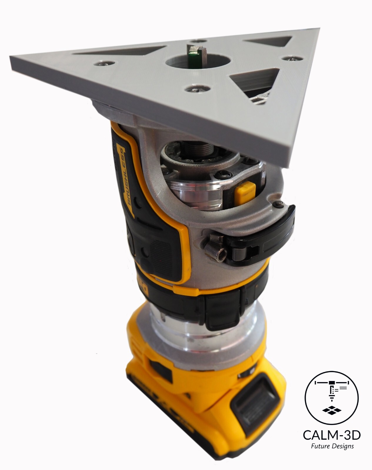 Dewalt DCW600 Compatible Triangular Trim Router Replacement Base – INC ...