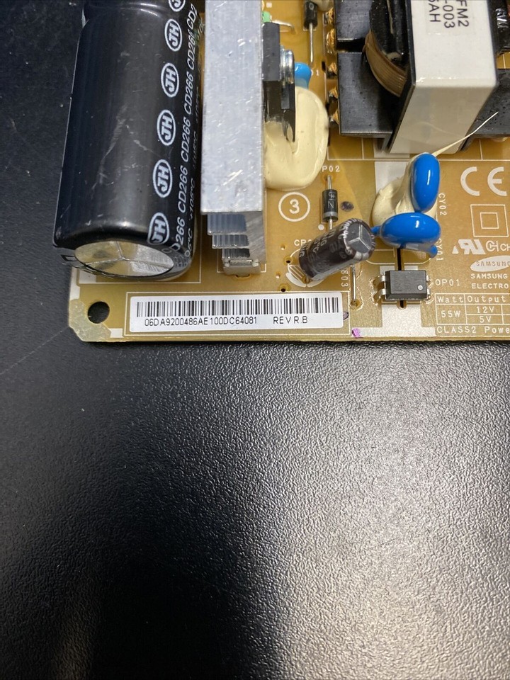 SAMSUNG REFRIGERATOR CONTROL BOARD - PART # DA92-00486A DA92-00486 ...