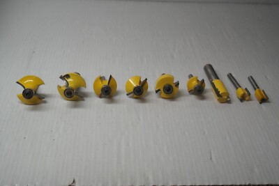 Oldham Router Bit Lot 9 pieces | eBay
