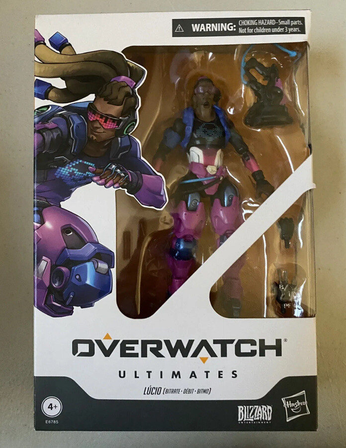 Overwatch Ultimates LUCIO BITRATE Figure Blizzard Hasbro NIB | eBay