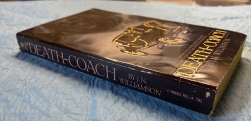Death-Coach By J. N. Williamson (1981, Paperback) "Rare Book Of Horror ...