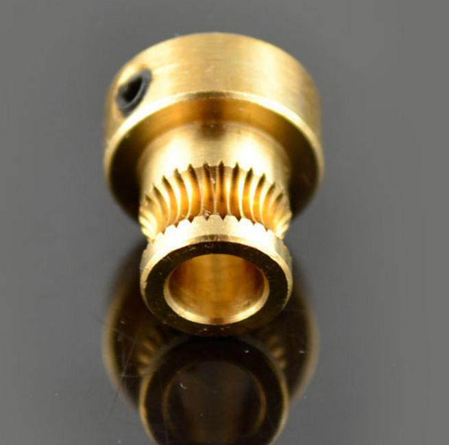 For Reprap 3D printer Feedstock Wheel Extruder Gear Hobbed Gear Drive ...