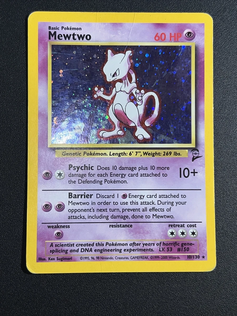 Mewtwo Card Original