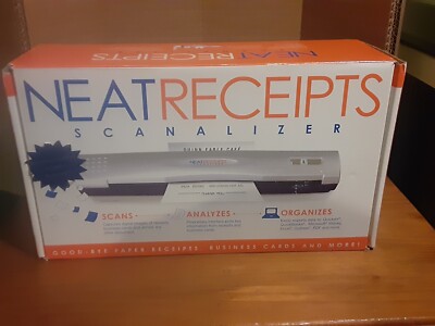 Neat Receipts Scanalizer Mobile Scanner for Receipts Complete Original ...