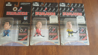 NHL HEADLINERS MESSIER, BURE, RICHTER *NEW IN PACKAGE* 1996-97 | eBay