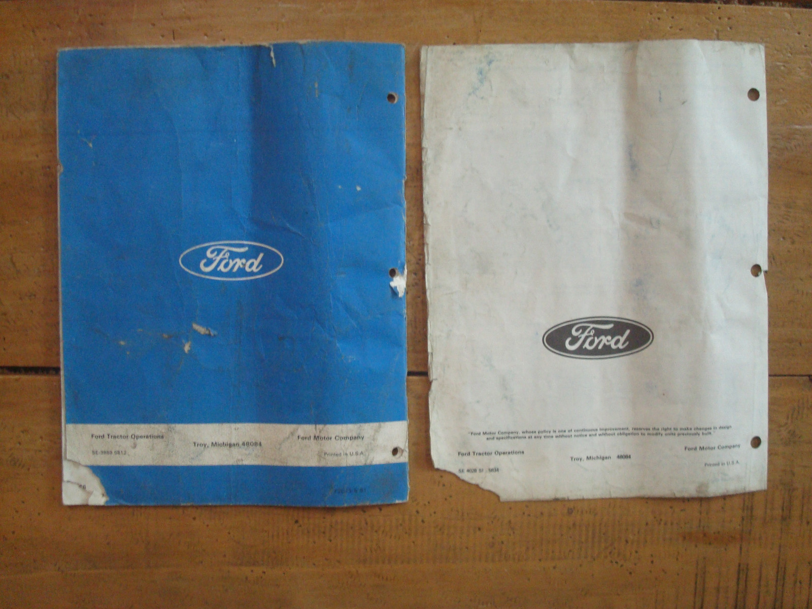 Ford Series 777F Farm Loader Operator's Manual. F2073-5-81 | eBay