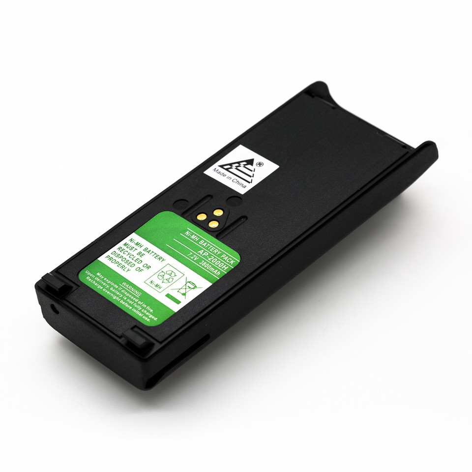 2x 7.2v 3800mAh Ni-Mh Battery for Motorola HT1000 MTS2000 NTN7144 7143 ...