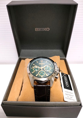 SEIKO Spirit SBTR017 Chronograph Men's Watch New in Box Authentic From ...