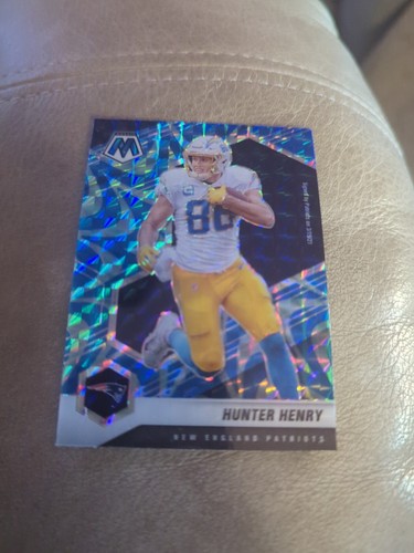 2021 Panini Mosaic Mosaic Reactive Blue #138 Hunter Henry | eBay
