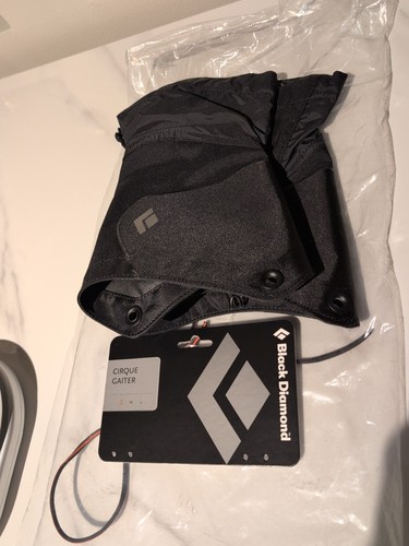 Black Diamond Cirque Gaiters (Black, Small) Removed From Tags | eBay