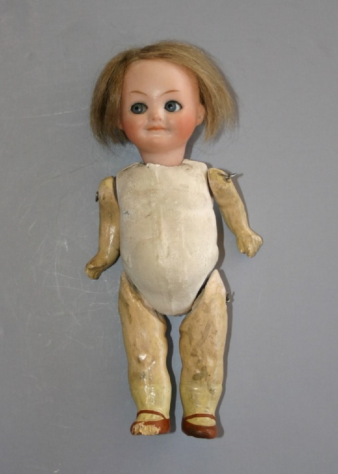 ANTIQUE GERMAN BISQUE GOOGLY DOLL | eBay