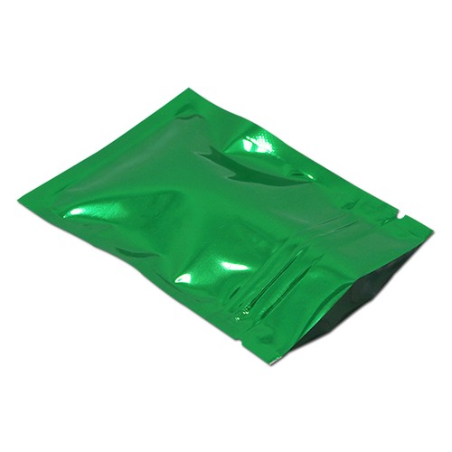 50 - 100X Green Smell Proof Foil for Zip Bags Food Lock Seal Aluminum ...