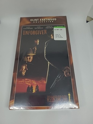 Unforgiven (VHS, 2000, Clint Eastwood Collection) SEALED 85391860938 | eBay