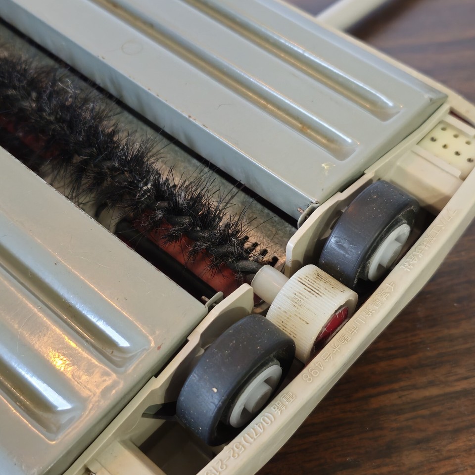 Hoky Omni Push Sweeper Hukuba Made in Japan Burgandy Red Vintage | eBay