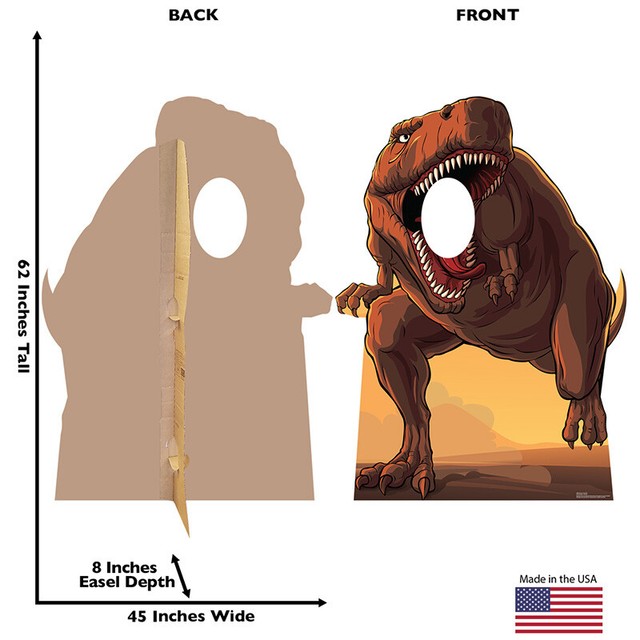 Dinosaur Stand-in Cardboard Cutout Standin Standup Standee ...