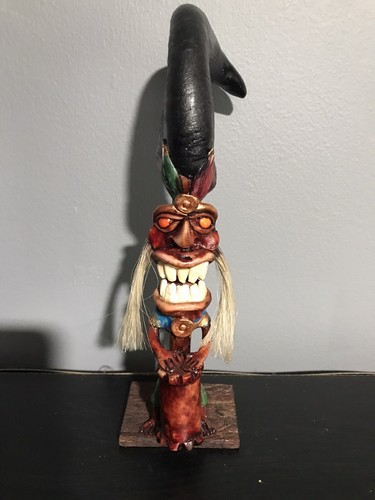 Inca Peruvian Ceremonial Knife Supay Collection Horned | eBay