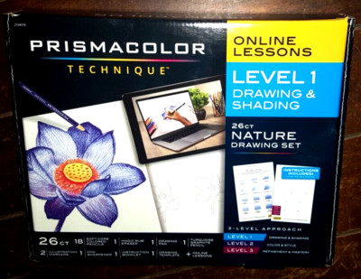 Prismacolor Technique 26ct NATURE Drawing Set -Level 1 Drawing ...
