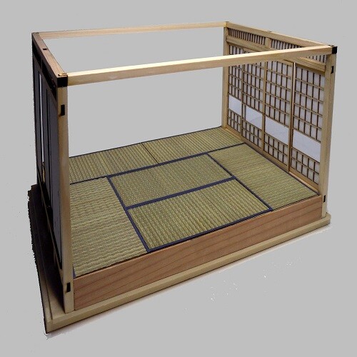 Japanese Style Room Tatami Room 1:12 Traditional Miniature House Kit ...