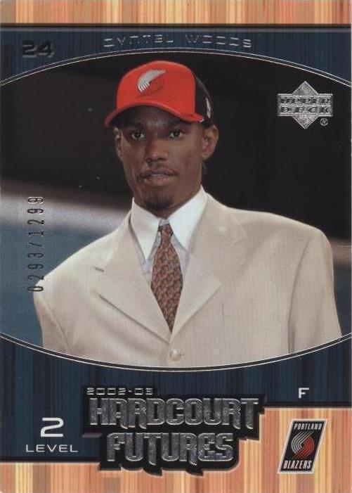 2002-03 Upper Deck Hardcourt - Hardcourt Futures Level 2 Qyntel Woods ...