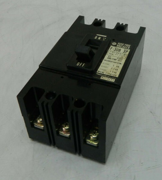 Hitachi Fuse Circuit Breaker F-30b 30amp 3 Pole 600v for sale online | eBay