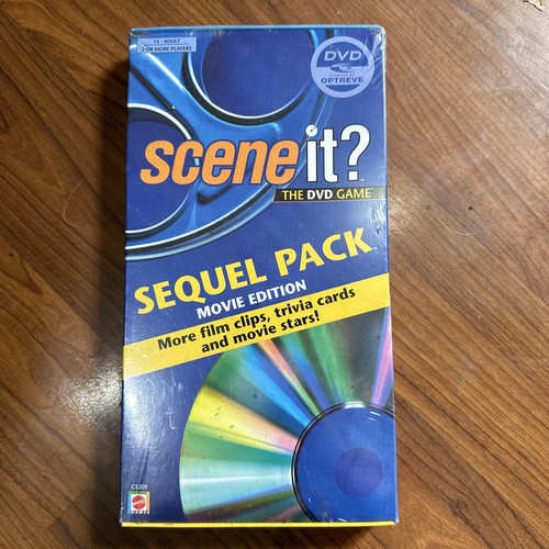 Scene It The DVD Game Sequel Pack Movie Edition Mattel NEW 27084121780 ...