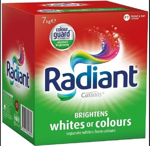 Radiant Washing Powder Laundry Detergent for Whites or Colours, 7kg | eBay