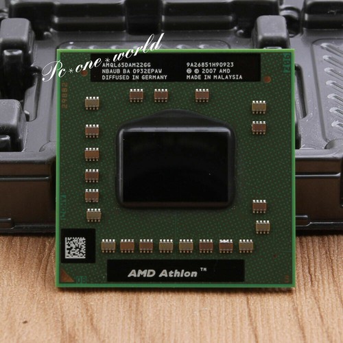 Athlon 64 X2 QL-65 2.1GHz （AMQL65DAM22GG）Processor Socket S1 CPU #F25 ...