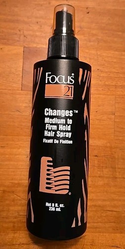 FOCUS 21 Changes Medium to Firm Hold Hairspray 8 oz | eBay