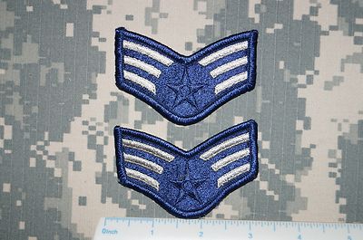 Military Patch US Air Force Dress Senior Airman SrA Rank FEMALE Prior ...