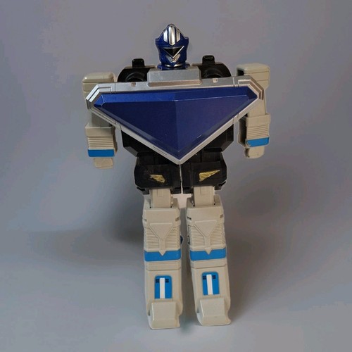 Power Rangers Ze Deluxe DX Super Zeo Zord Megazord Blue Ranger Vintage ...