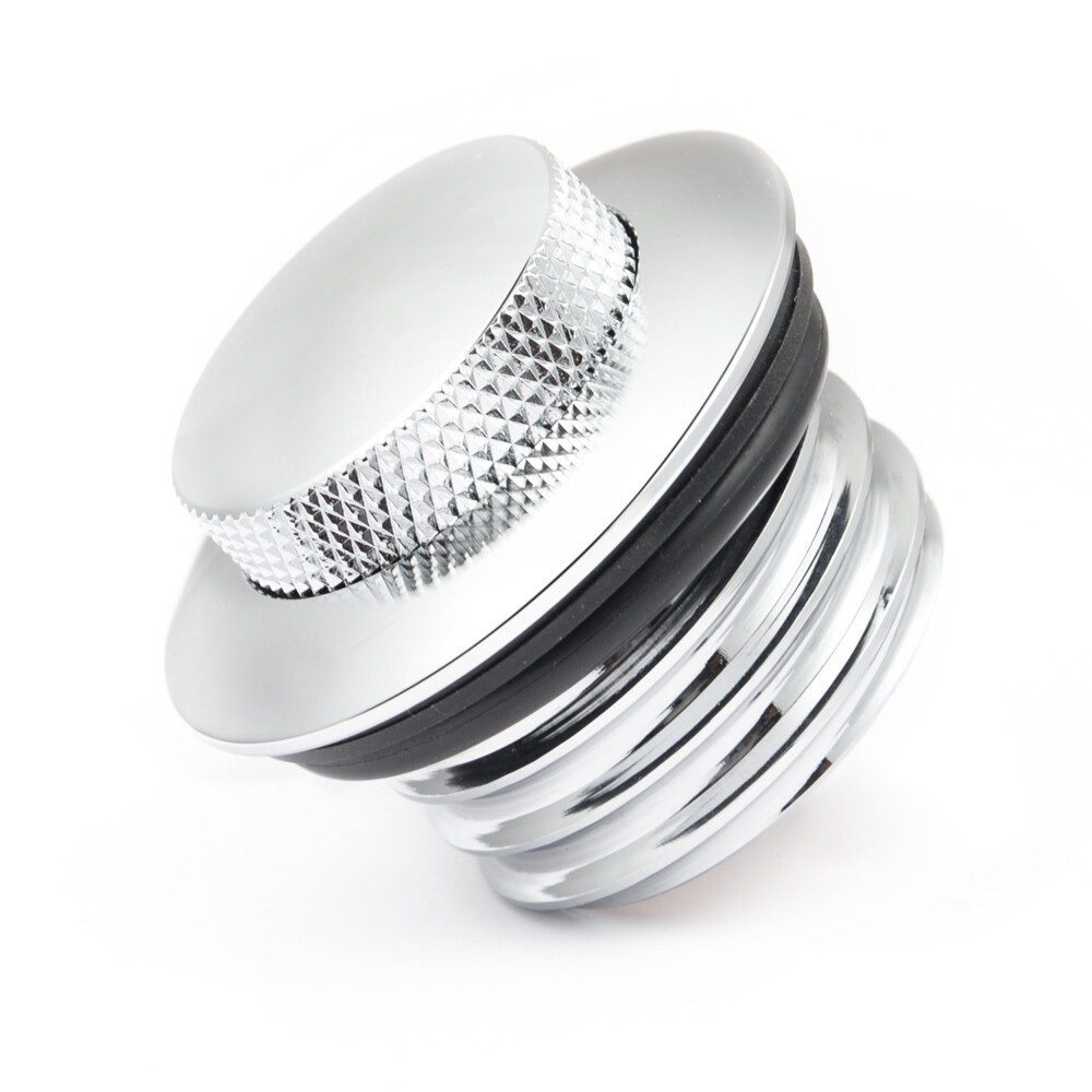 Chrome Pop-Up Fuel Tank Gas Cap For Harley Road Glide FLTRX FLTRU CVO ...