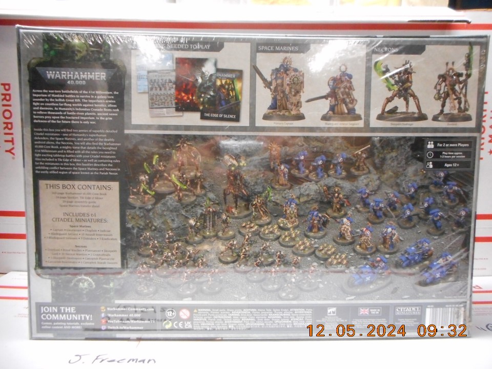 Warhammer 40k Indomitus Box Set, Factory Sealed, Games Workshop Necrons ...