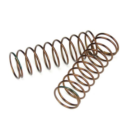 Tekno RC Shock Spring Set (rear, 1.3x10.5, 2.61lb/in, 63mm, green ...