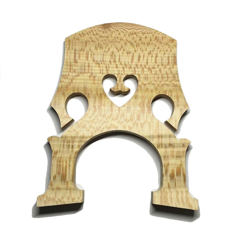 4/4 Upright Double Bass Maple Bridge Maple Wood Foot Width 160mm | eBay