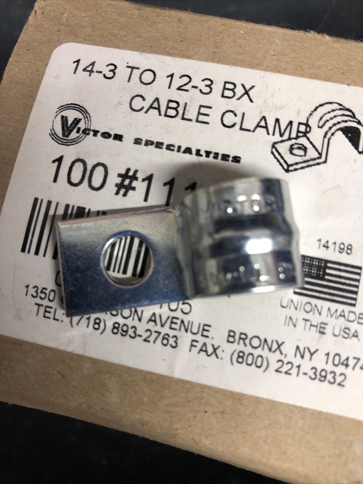 12-3 And 14-3 BX Wire Straps for BX 10/3 & 12/3 VICTOR SPECIALTIES | eBay