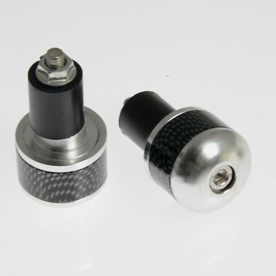 Bar End 13 & 17mm Scooter Motorcycle Weights Universal Handlebar Inners ...