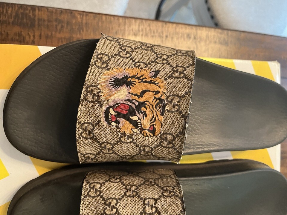 Gucci Tiger Slides | eBay