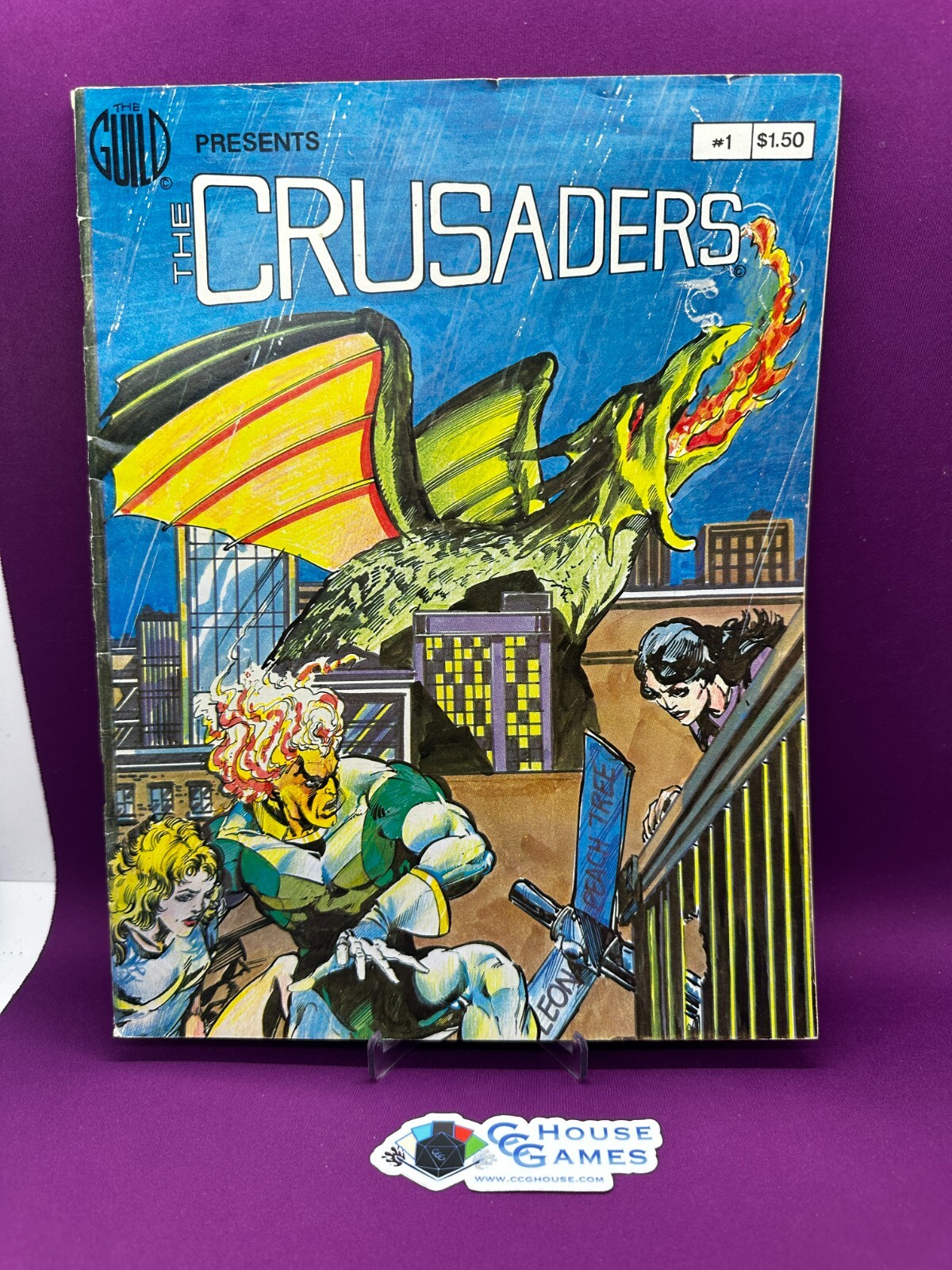 The Guild Magazine Presents The Crusaders Issue #1 1982 Vintage Comic *CCGHouse* | eBay