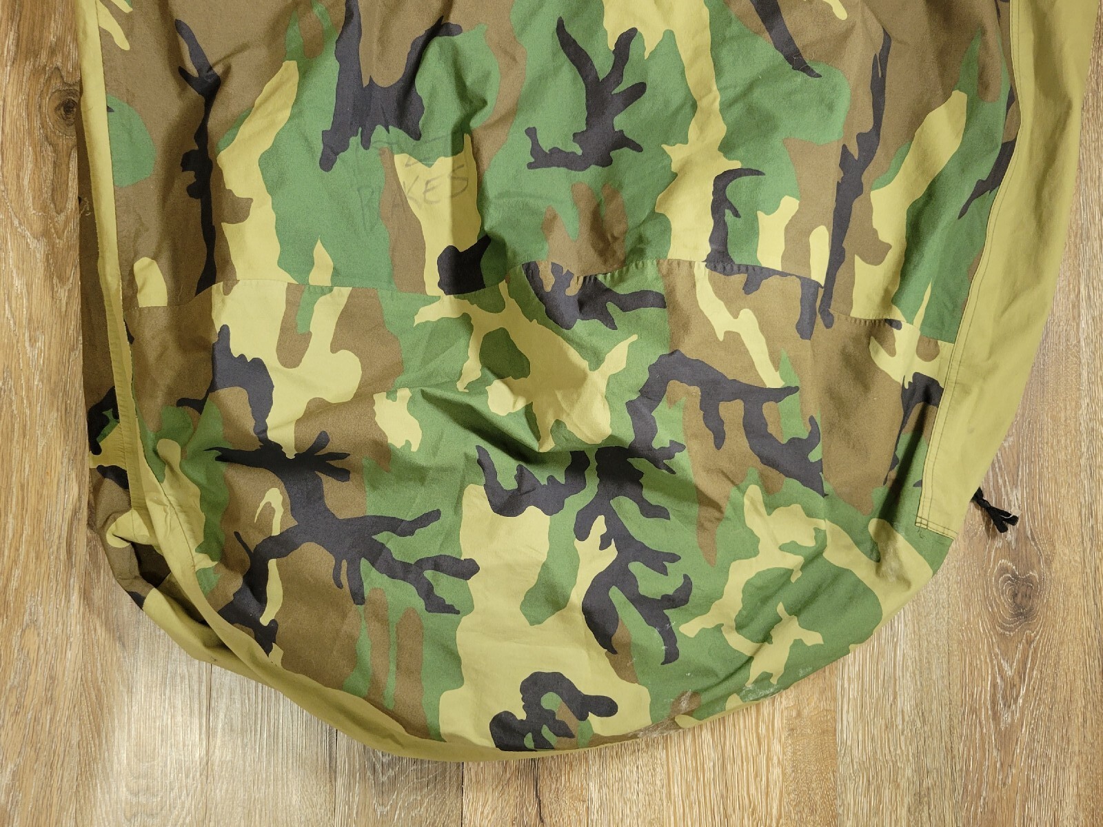 U.S. Military Surplus Gore-Tex Bivy Cover Woodland Camo Waterproof USED ...