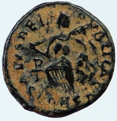 ARCADIUS 388AD Christian Symbol Victory Angel Genuine Ancient Roman ...