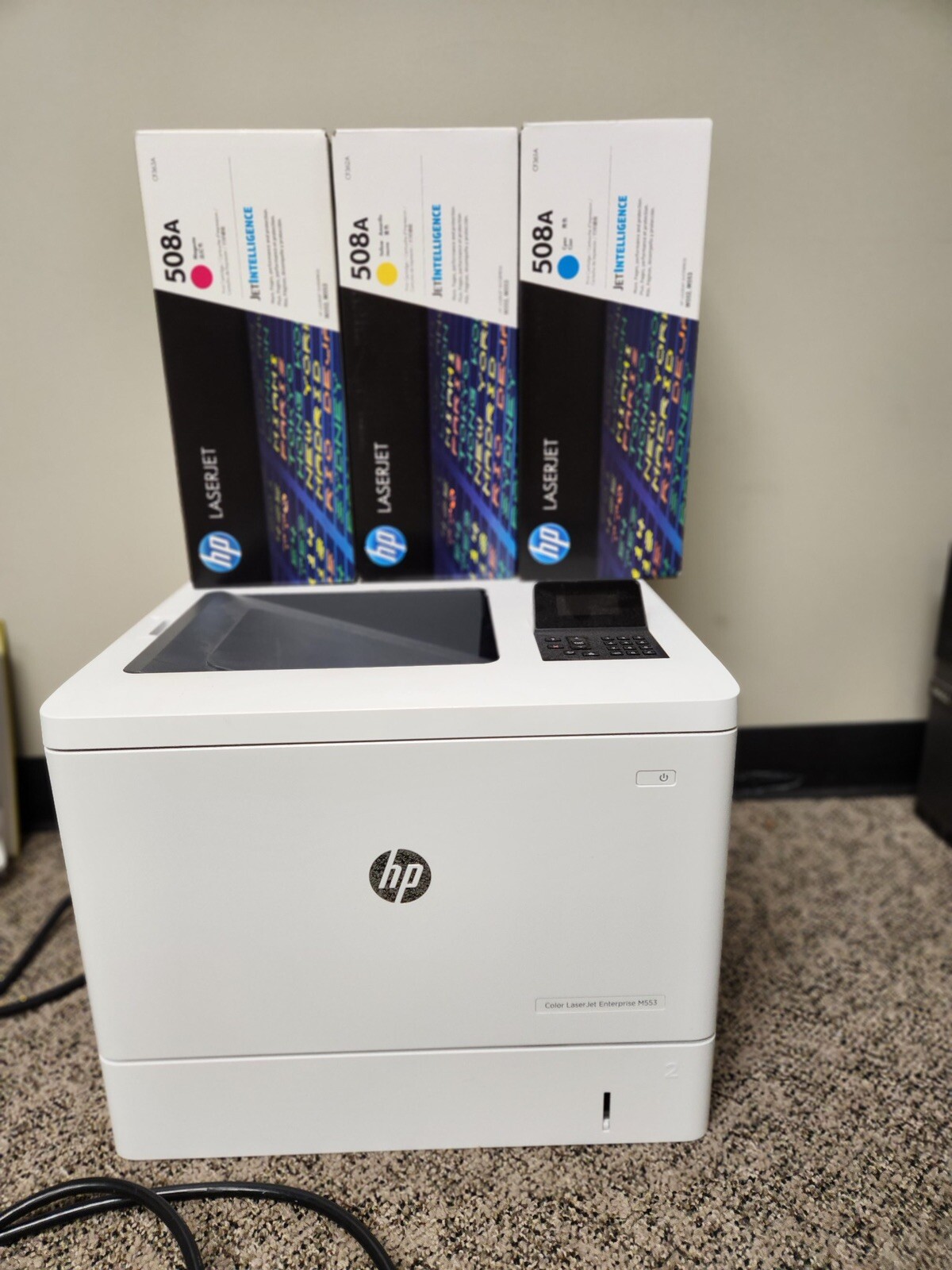 hp color laserjet enterprise m553 | eBay